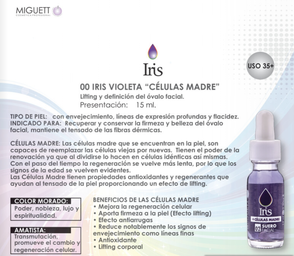 Violet Iris STEM CELLS - Rinnovo